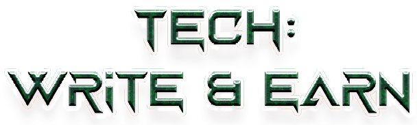 Tech:Write&Earn
